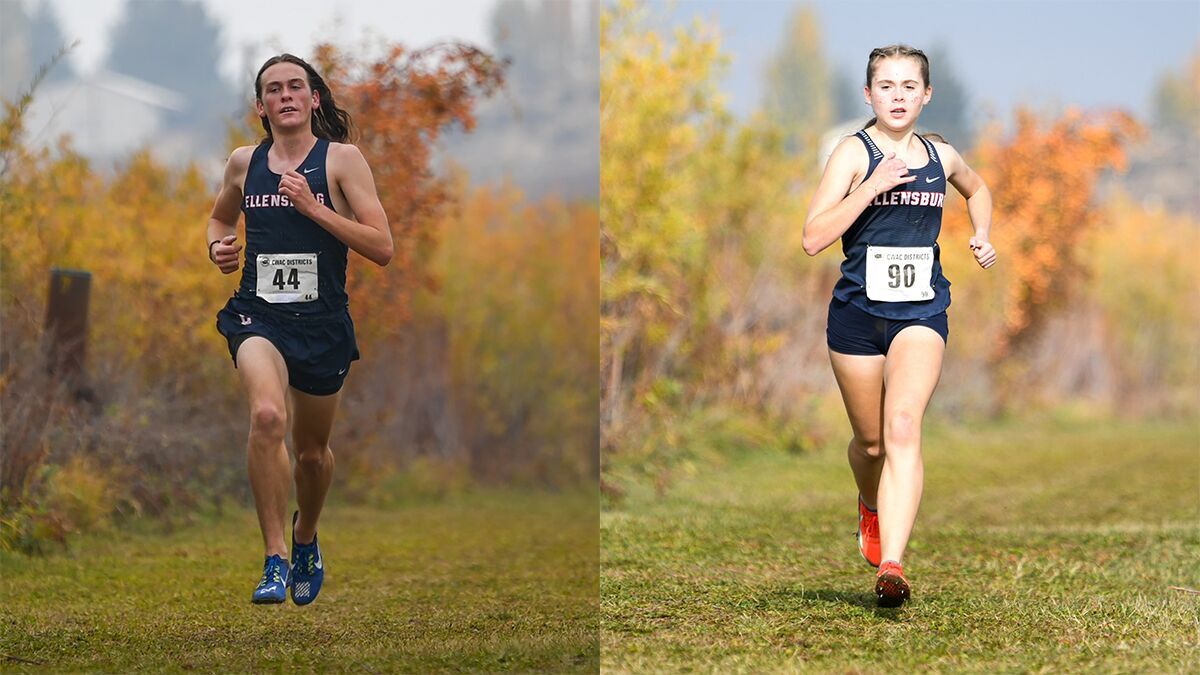 Ellensburg's Hammond, Beachy lead Bulldogs to team district cross ...