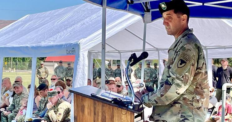 Army Lt. Col. Terry Gambrel takes command of Yakima Training Center ...