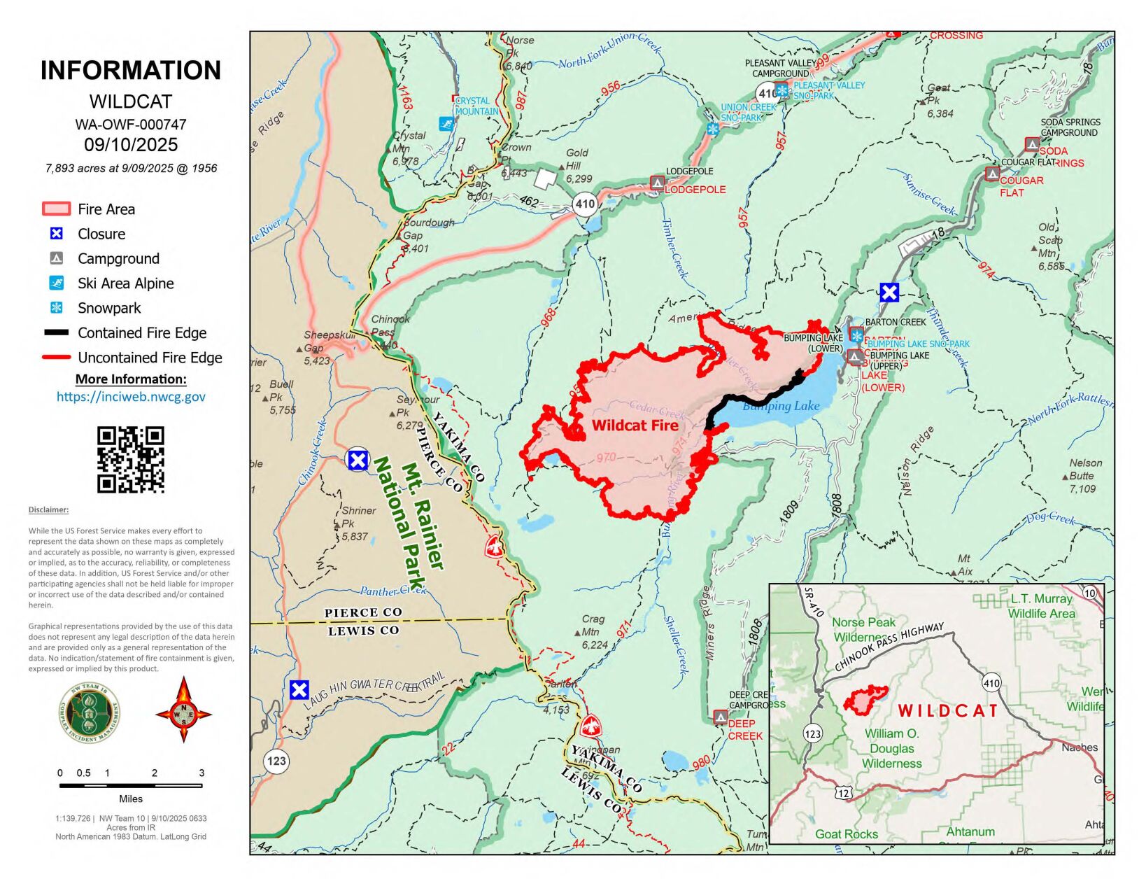 Wildcat Fire near Bumping Lake now at 8% containment | Local ...