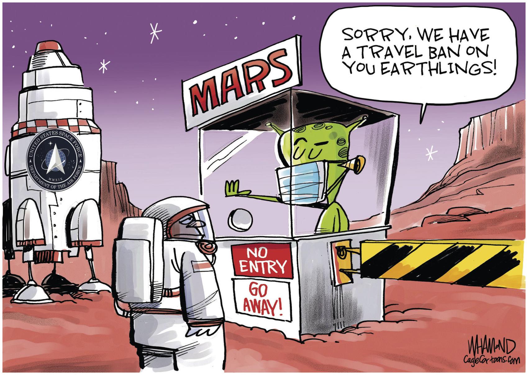 Editorial cartoon: Dave Whamond (July 21, 2020) | Cartoons ...