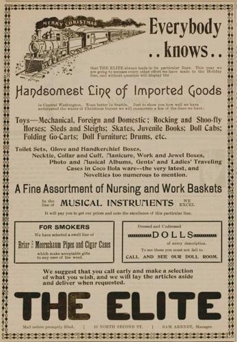 Downtown Yakima was a hopping place for gift-seekers in the 1900s ...