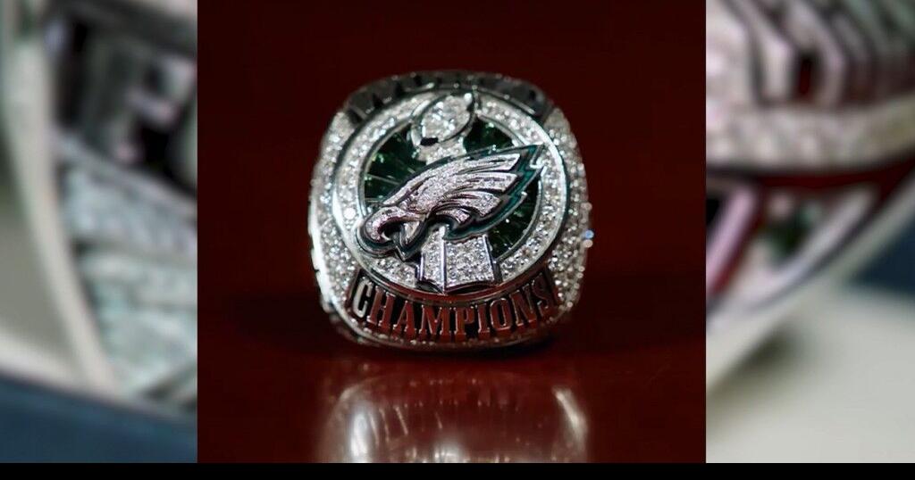 Eagles’ Super Bowl ring features 219 diamonds, 17 sapphires | National ...
