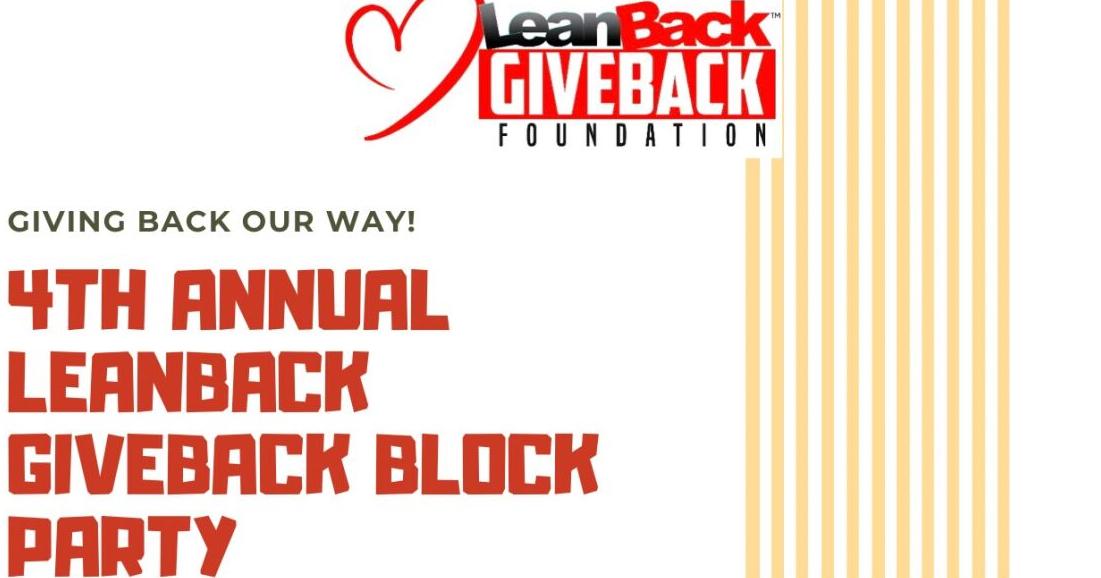 LeanBack GiveBack Foundation host its 4th Thanksgiving Block Party ...