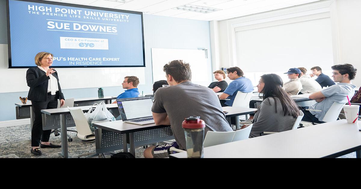 MyEyeDr. CEO Sue Downes, HPU Health Care Expert, Mentors Students ...