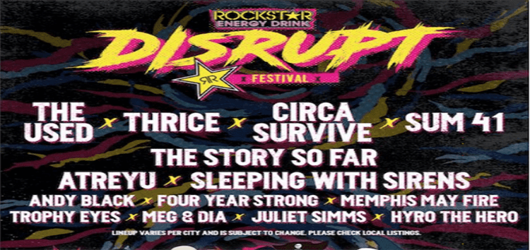 Rockstar Mayhem 2022 Lineup