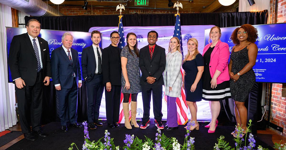 High Point University Awards Outstanding Alumni During Homecoming ...