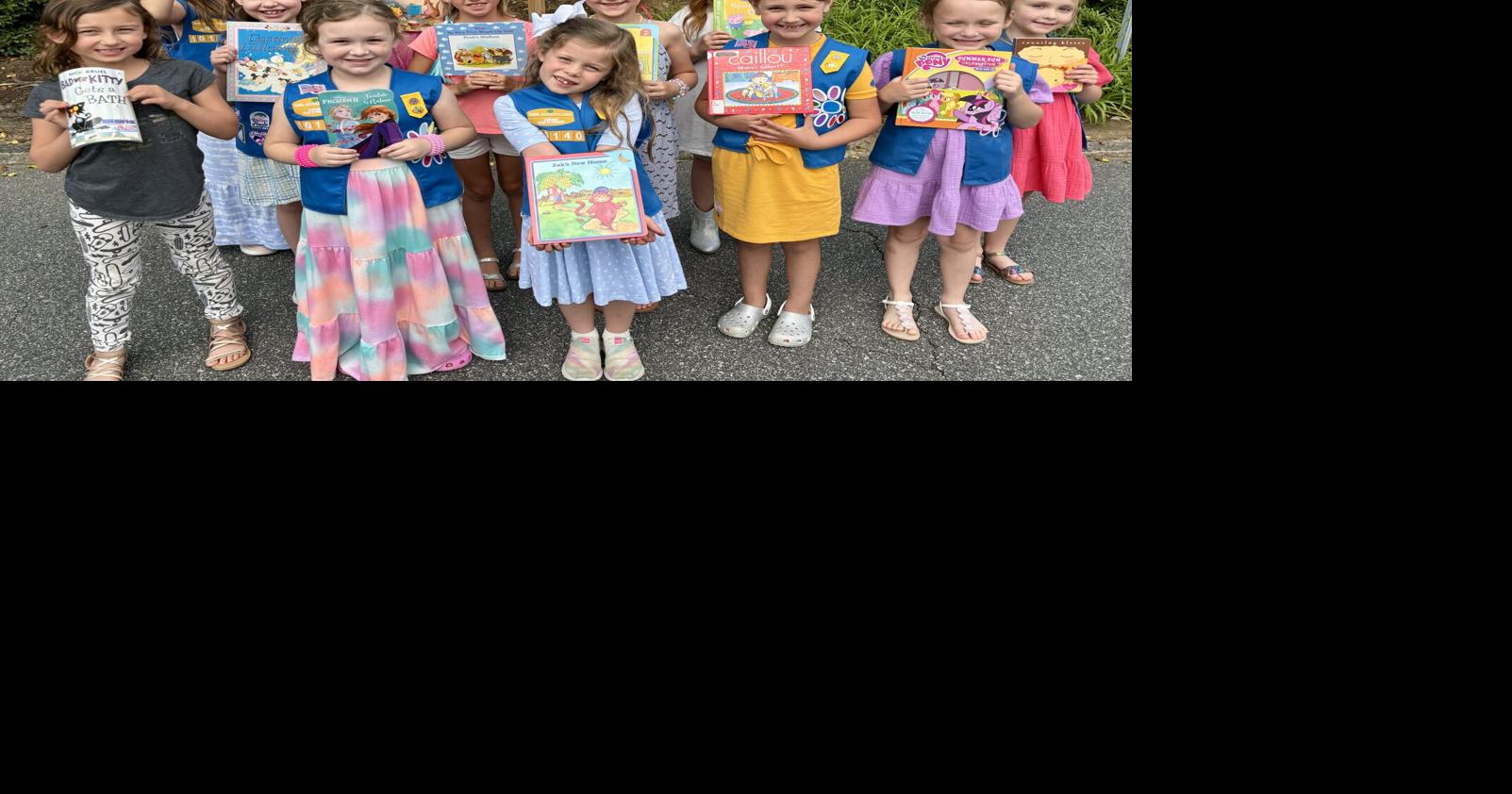 Daisy Girl Scout Troop Ends Year by Promoting Literacy | Literature ...