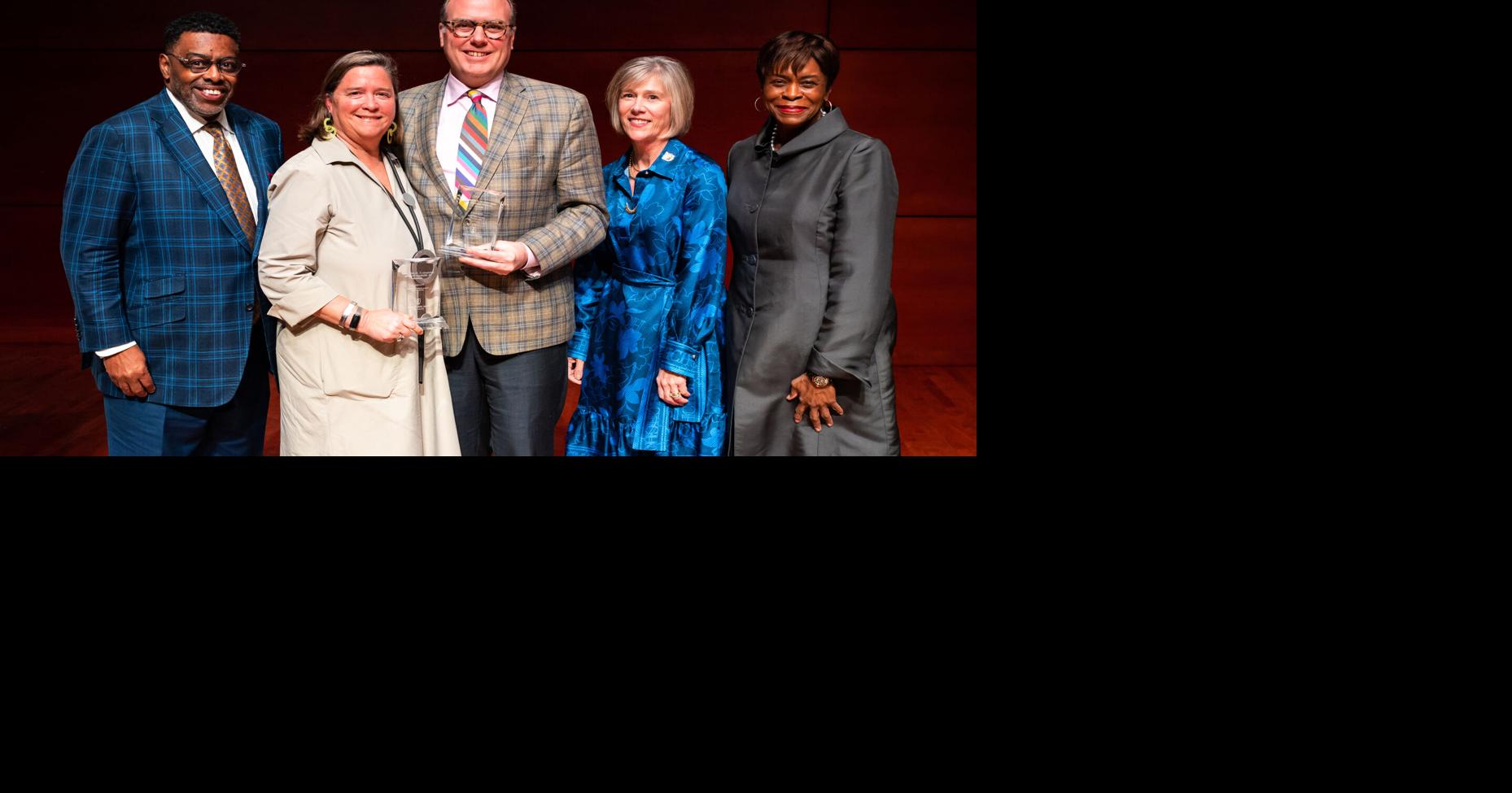 At UNCG, Dabney and Walker Sanders received public service award ...