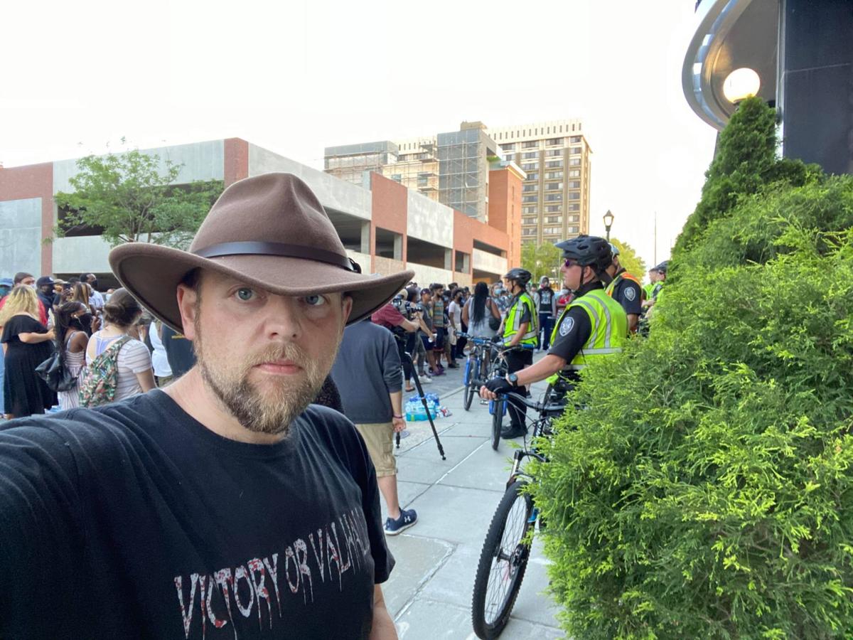 Protest leader to white militia: ‘Don’t tell me you’re on my side ...