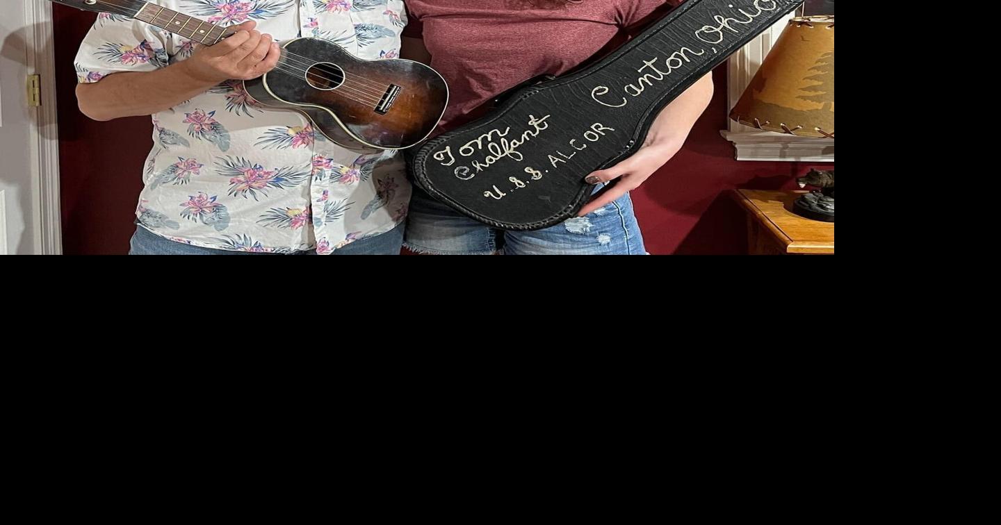 Musical instrument is lost and forgotten, then makes its way back home ...