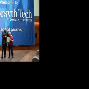 Forsyth Technical Community College presented Andrea Drum Kepple with ...