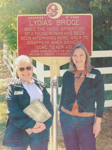 New sign recognizes the ghost Lydia | Jamestown News | yesweekly.com