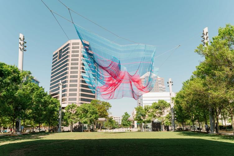 Refreshed Aerial Sculpture Returns to LeBauer Park | Business ...