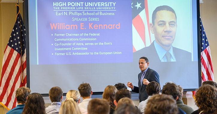 William E. Kennard, HPU’s Global Leader in Residence, Mentors Students ...