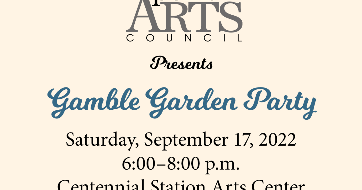 Gamble Garden Party Coming Sept. 17 | News | yesweekly.com