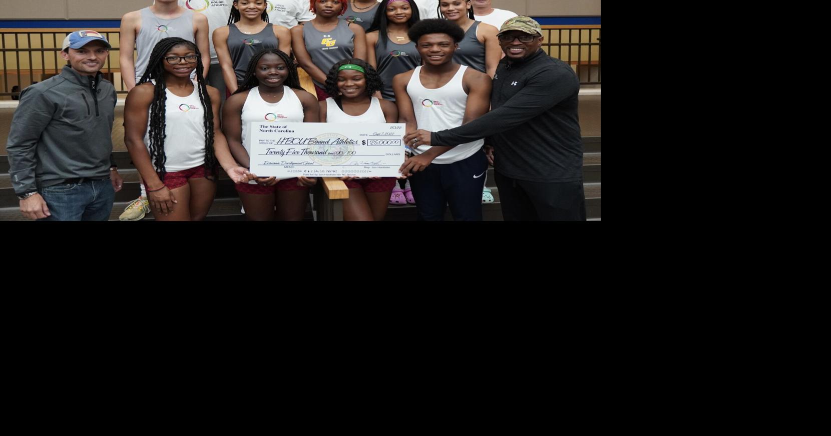 Rep. Jon Hardister Presents Grant to HBCU Bound Athletics | News ...