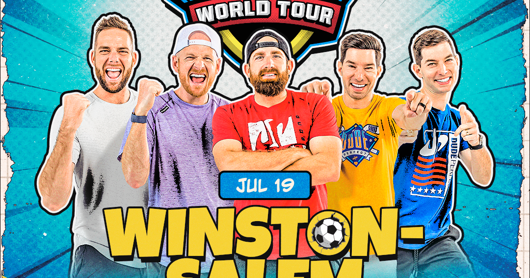 Dude Perfect 2025 Hero World Tour Coming to LJVM Coliseum, Oct. 4, 2024 ...