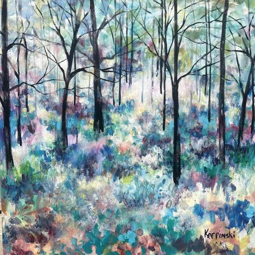 The Yadkin Arts Council hosts Leslie Karpinski’s “Paths & Journeys” in ...