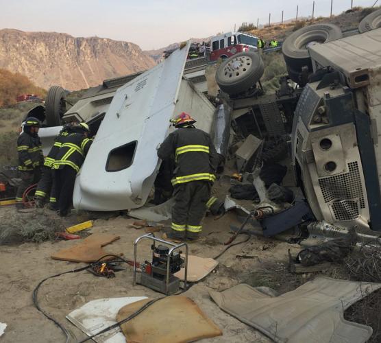 Driver's condition good after McNeil Canyon wreck | Columbia Basin ...