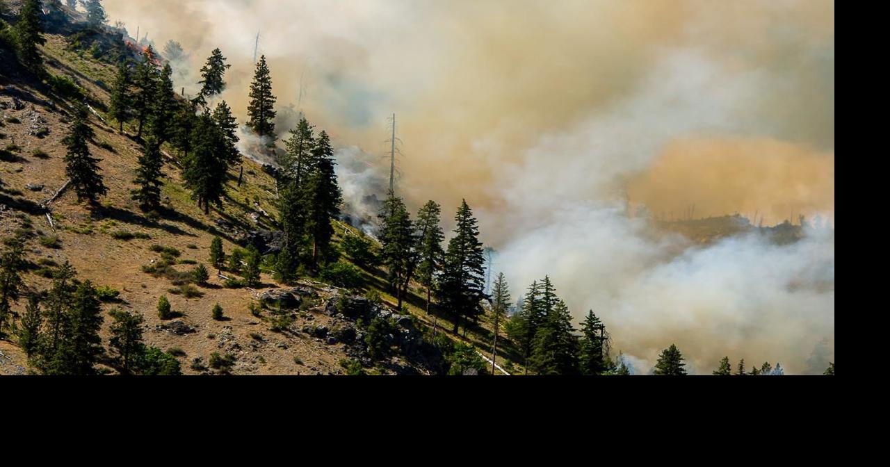 Dozens of homes now threatened by Entiat fire | Columbia Basin ...