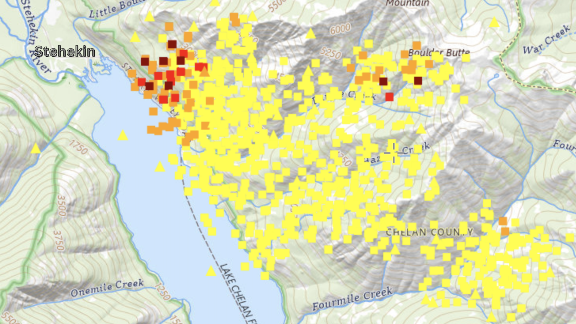 Pioneer Fire Reaches Stehekin City Limits, 37,000 Acres Burned ...