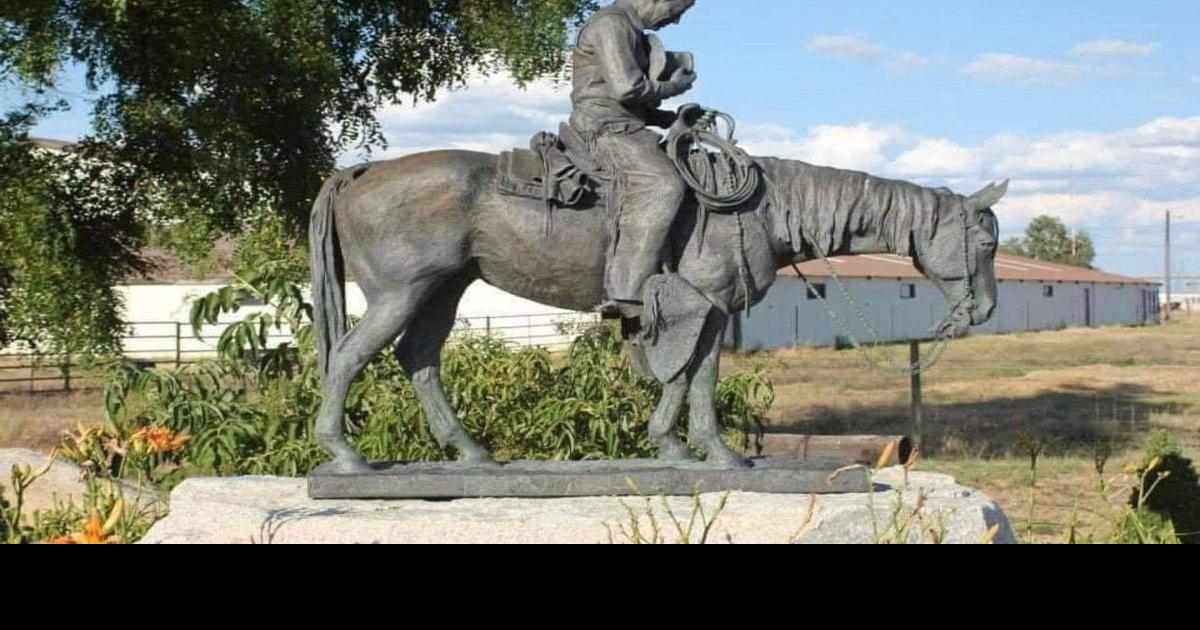 Thieves steal coveted sculpture of American rodeo legend and Wilbur ...