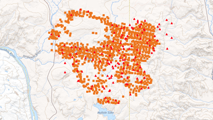 UPDATE: Firefighters hope to fully contain 15,000-acre Chuweah Fire by ...