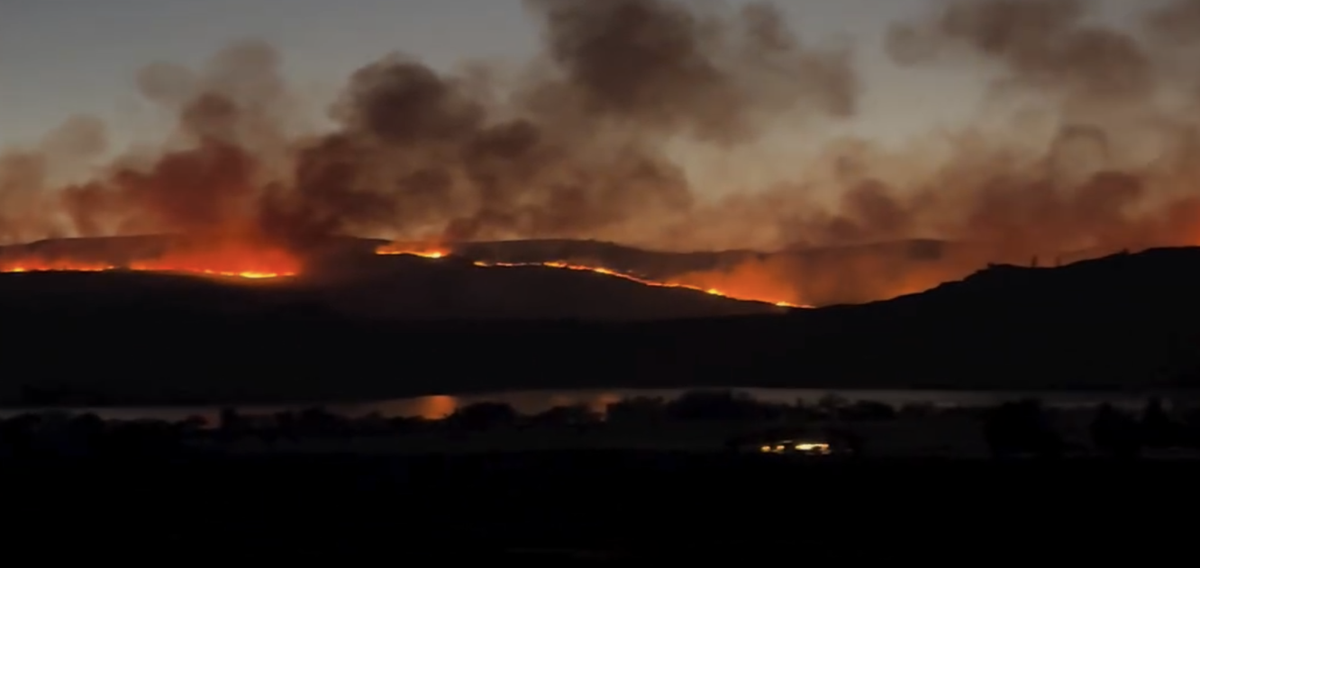 Evacuations issued north of Wilbur as fire chars 2,500 acres | Columbia ...