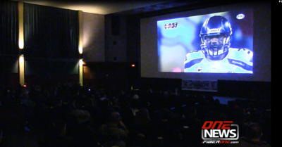 Lee Theater offered a super sized screen for Super Bowl | iFIBER ONE ...