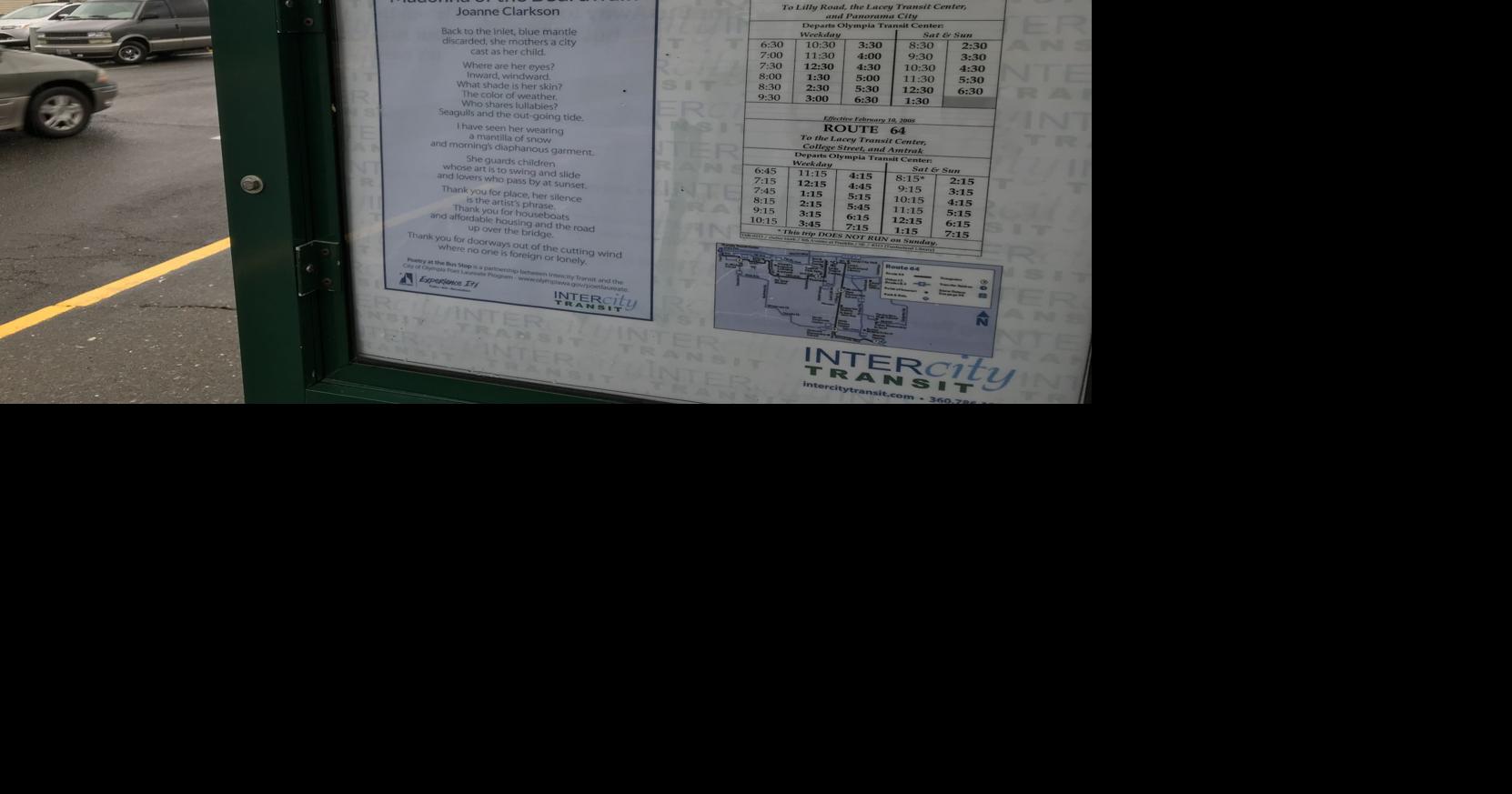 ‘Poetry Rides the Bus’ brings literary art to Thurston County residents ...