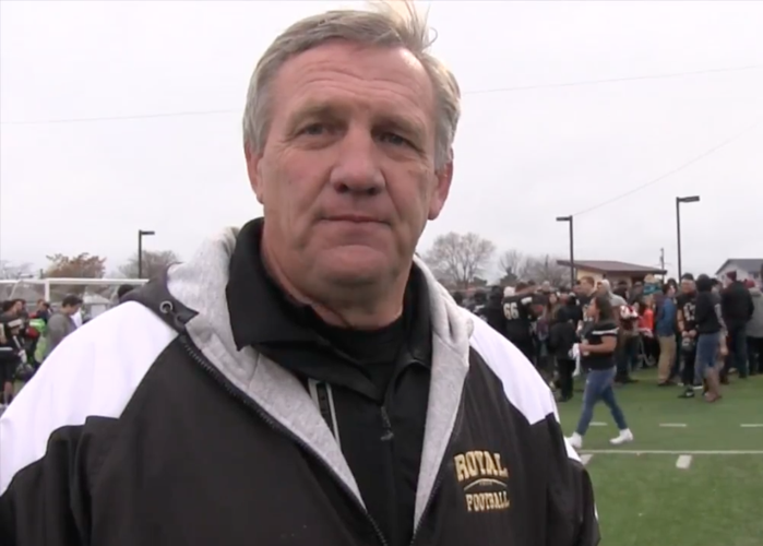 Royal football coach Wiley Allred is NFL Coach of the Year finalist ...