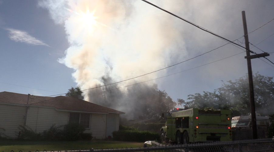 "Castle House" near Moses Lake a total loss in Wednesday's fire ...