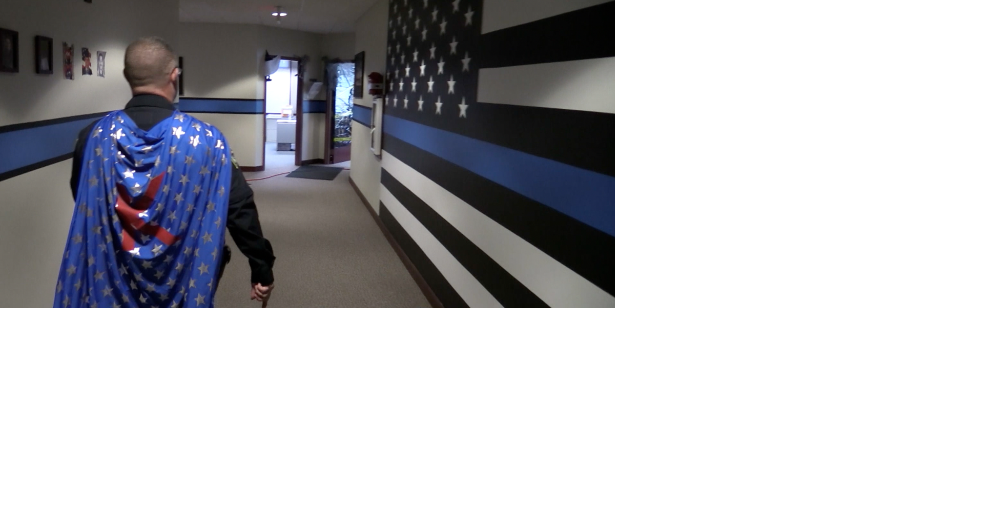 VIDEO: Othello police wear heroic capes to prove that 'kindness' is a ...
