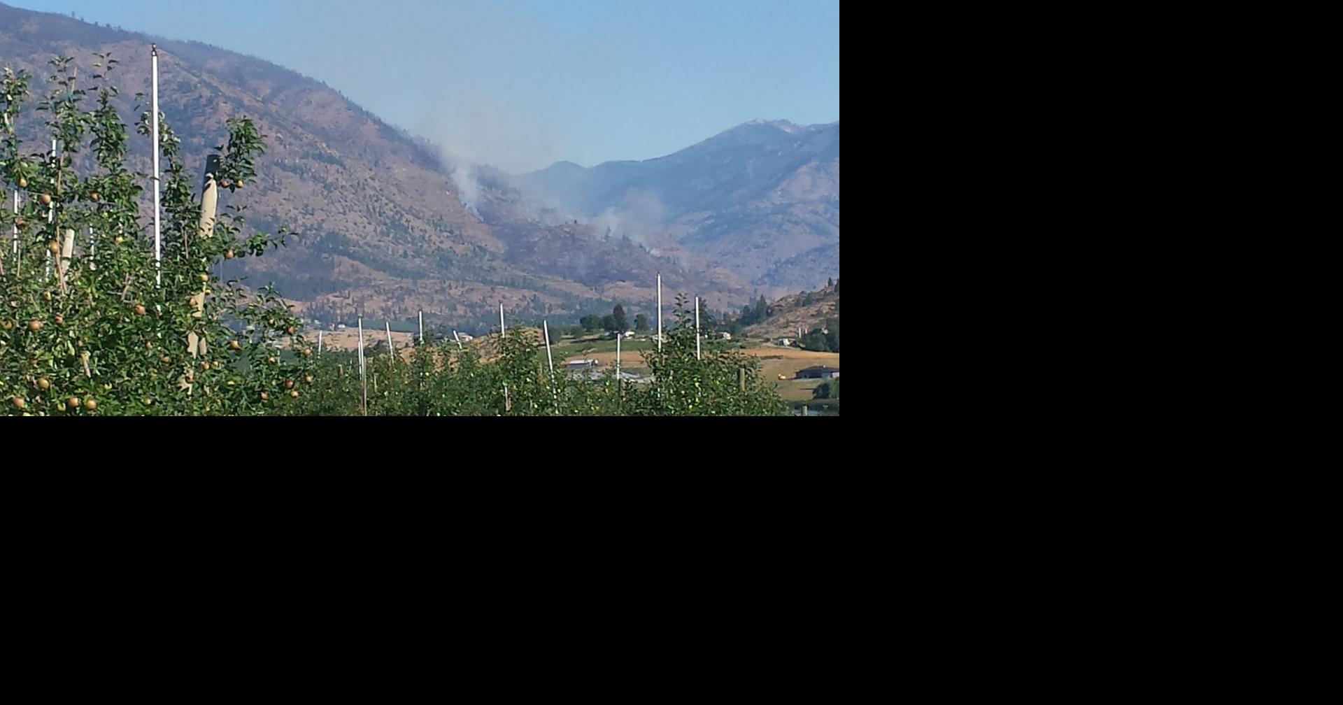 Crews encircling Fields Point Fire on Lake Chelan | Columbia Basin ...