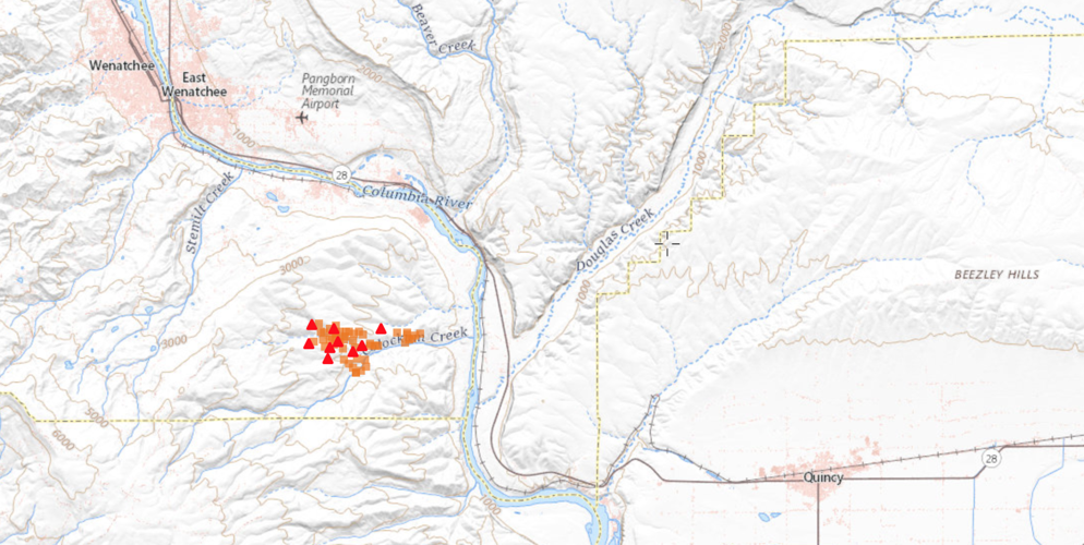 Close to 300 personnel on scene of Colockum Fire near Malaga | iFIBER ...