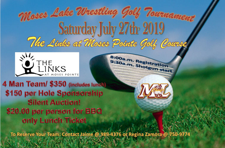 Moses Lake Wrestling Golf Tournament still has openings | Columbia ...