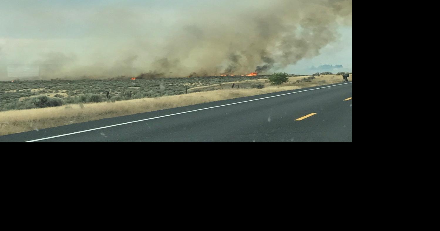 Wildfire contained near Ephrata, at least 200 acres burned Friday ...