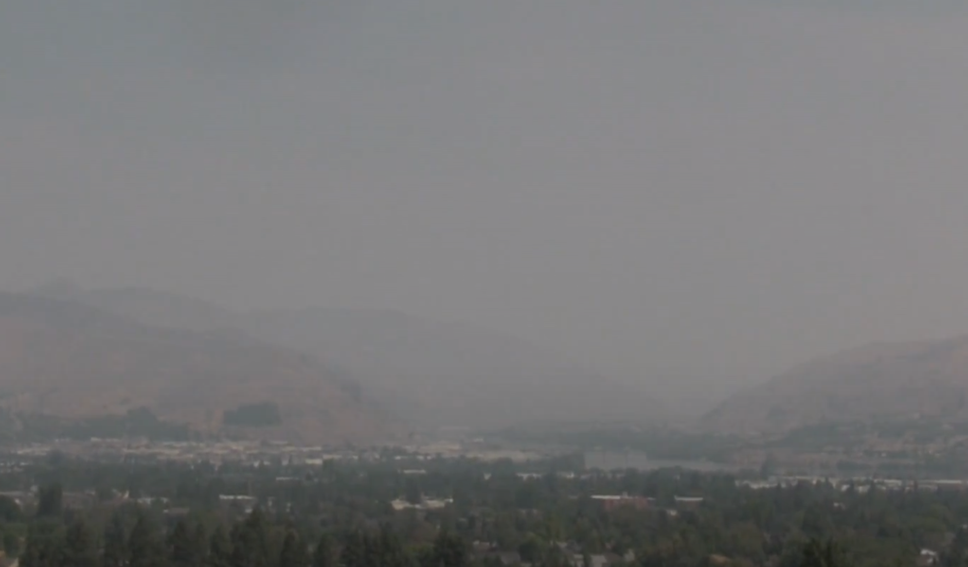 Los meteorólogos dicen que el humo de los incendios forestales de ...