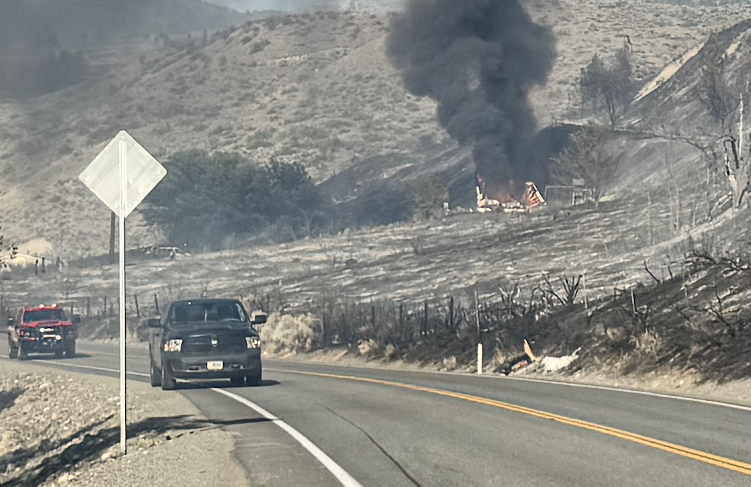 Brooks Tract Fire in Omak Destroys Homes | Columbia Basin ...