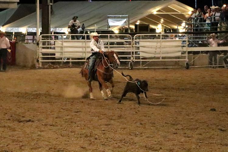 Leaders take the board after first night at Moses Lake Roundup Rodeo ...