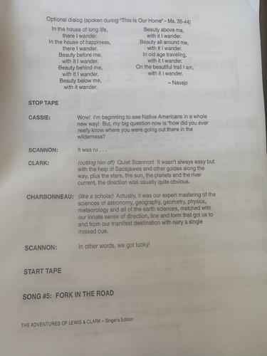 The Adventures of Lewis & Clark play script | | yoursourceone.com