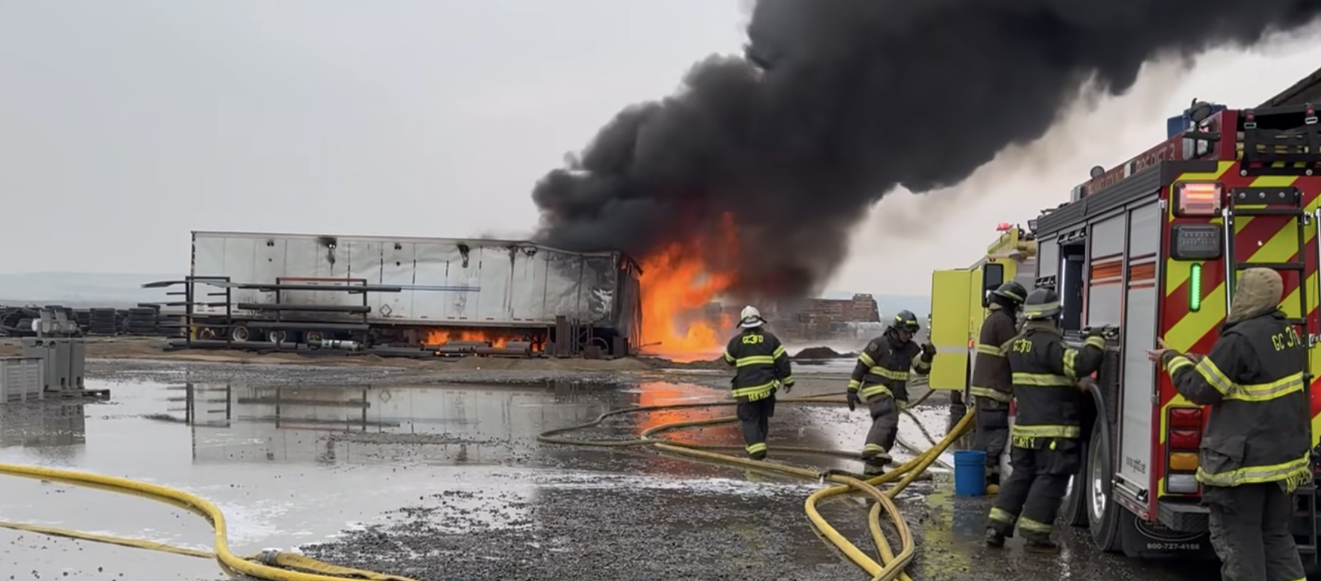 Diesel Storage Tank Fire Extinguished Near George | Columbia Basin ...