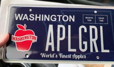 One year later, Washington apple license plates raise $16,000 in ...