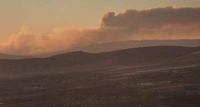UPDATE: More evacuations issued for Cow Canyon Fire southwest of ...