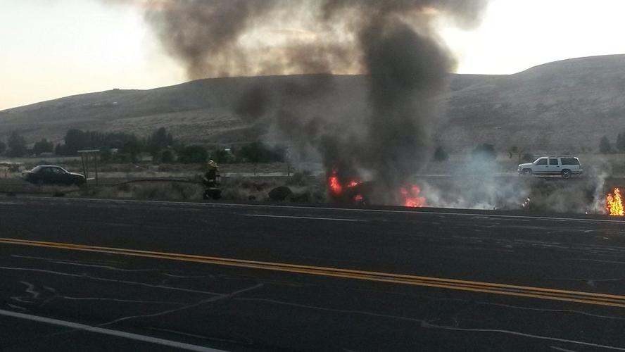 Woman pulled from a burning car on SR 28 on Wednesday night | iFIBER ...