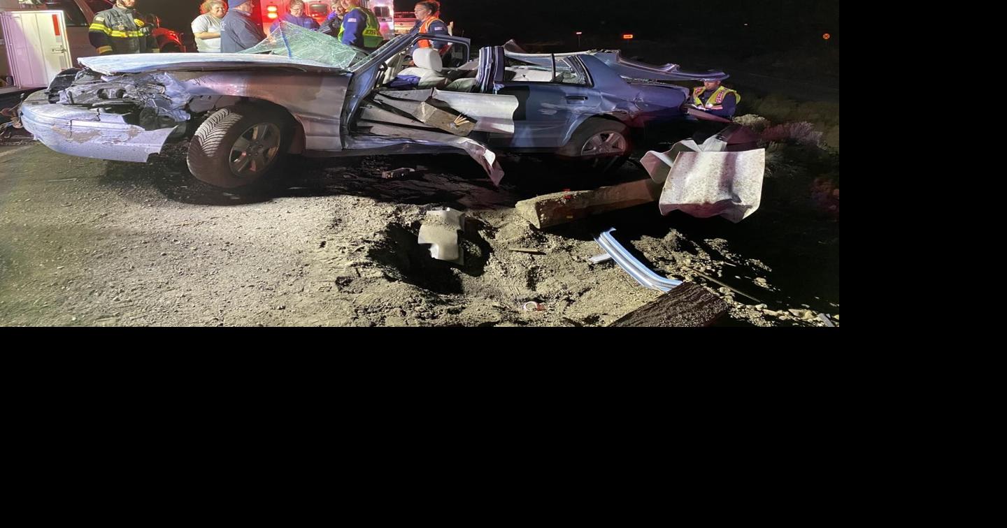 Young Driver Airlifted After Major Crash on US 395 Near Mesa | Columbia ...