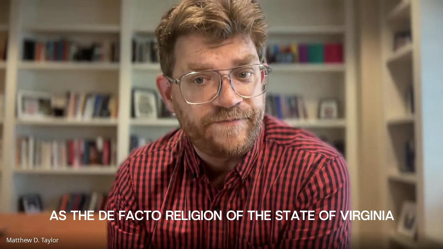 Decoding Christian Nationalism and NAR with Matthew Taylor | Columbia ...