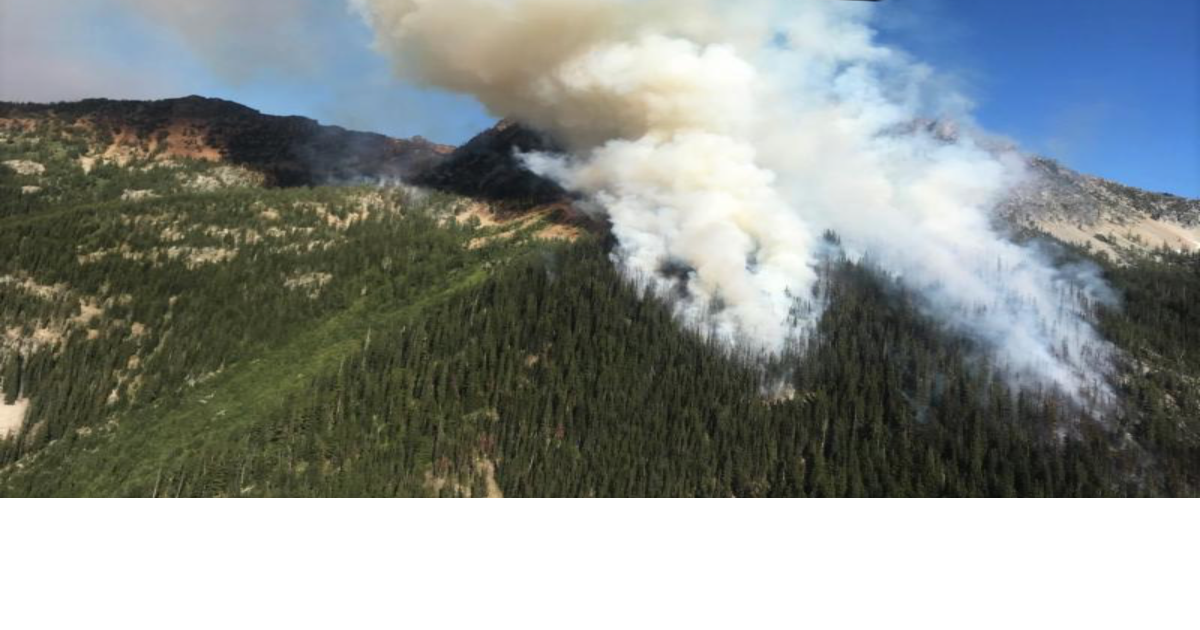 150-acre Devore fire north of Chelan continues to burn but no growth ...