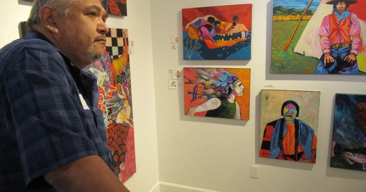 Colville artist Ric Gendron, victim of Elmer City fire, presses on with ...