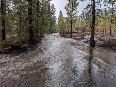 Weekend storms both beneficial, challenging for crews on Williams Flats ...